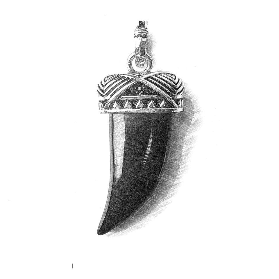 Maori Ethnic Tooth Pendant - Rozzita.com