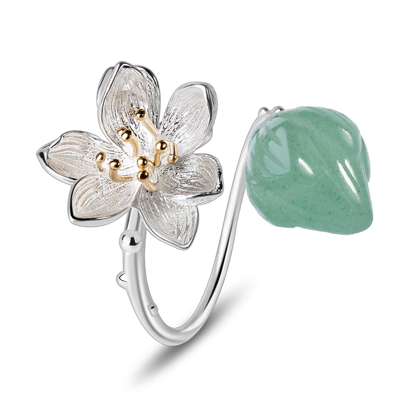 The Lotus Whispers Ring - Rozzita.com